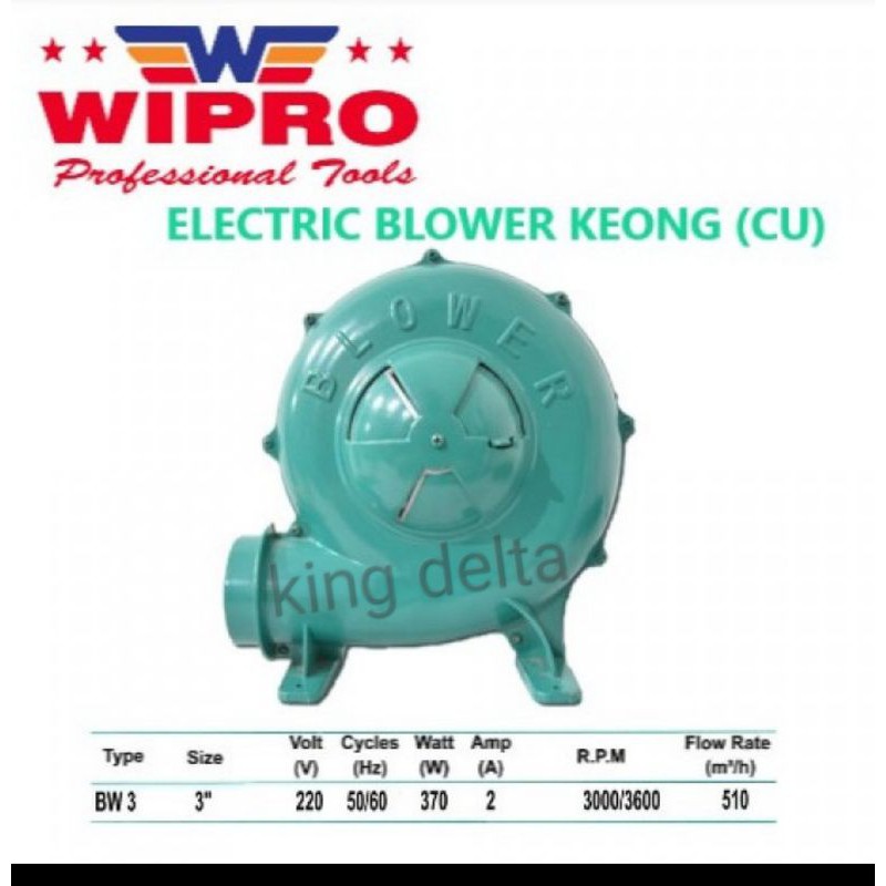 Jual electric blower keong BW 2,5 MERK WIPRO ukuran 2,5 inch | Shopee ...