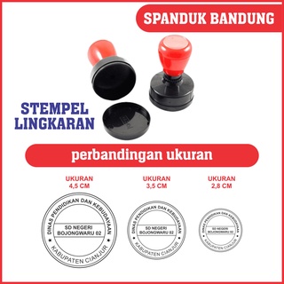 Jual stempel free desain / stempel costum / cap makanan / cap minuman ...