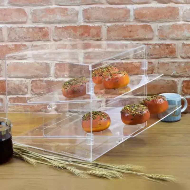 Jual Display Roti / Display Tempat Roti / custom akrilik | Shopee Indonesia