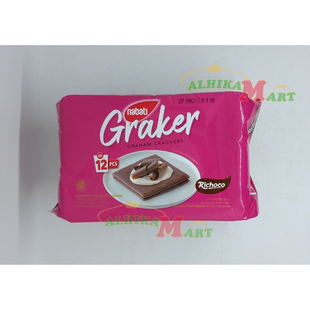 Jual Nabati Gracker Graham Crackers Richoco Netto 120 gr | Shopee Indonesia