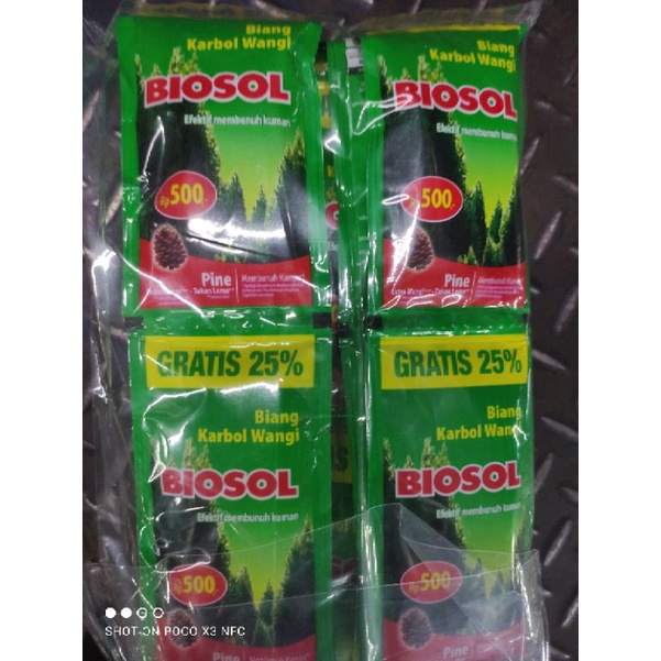 Jual BIOSOL SACHET 12 pcs | Shopee Indonesia