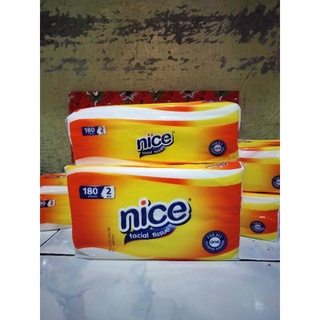 Jual Tisu Nice Facial Tissue 180 Sheets 2 Ply( Harga Per1pc) | Shopee ...