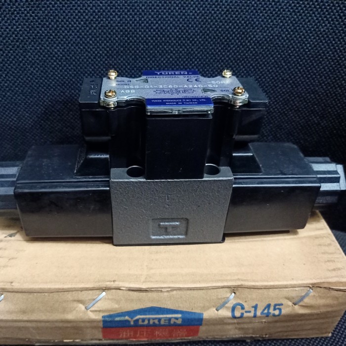 Jual SOLENOID VALVE HYDRAULIC TYPE DSG 01-3C60-A240-50 YUKEN | Shopee Indonesia