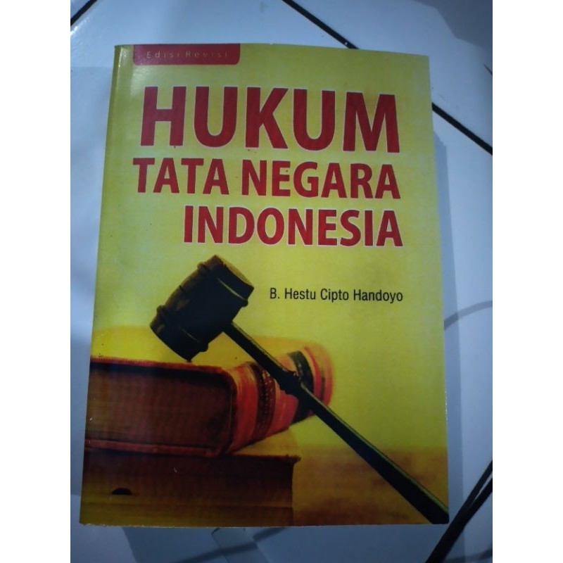 Jual HUKUM TATA NEGARA INDONESIA HESTU CIPTO HANDOYO EDISI REVISI | Shopee Indonesia