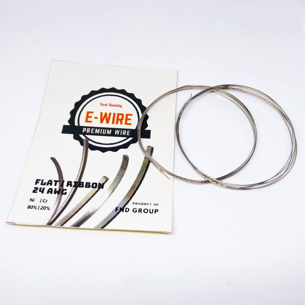 Jual Kawat Flat 24 AWG Ni80 1 Meter Authentic | Shopee Indonesia