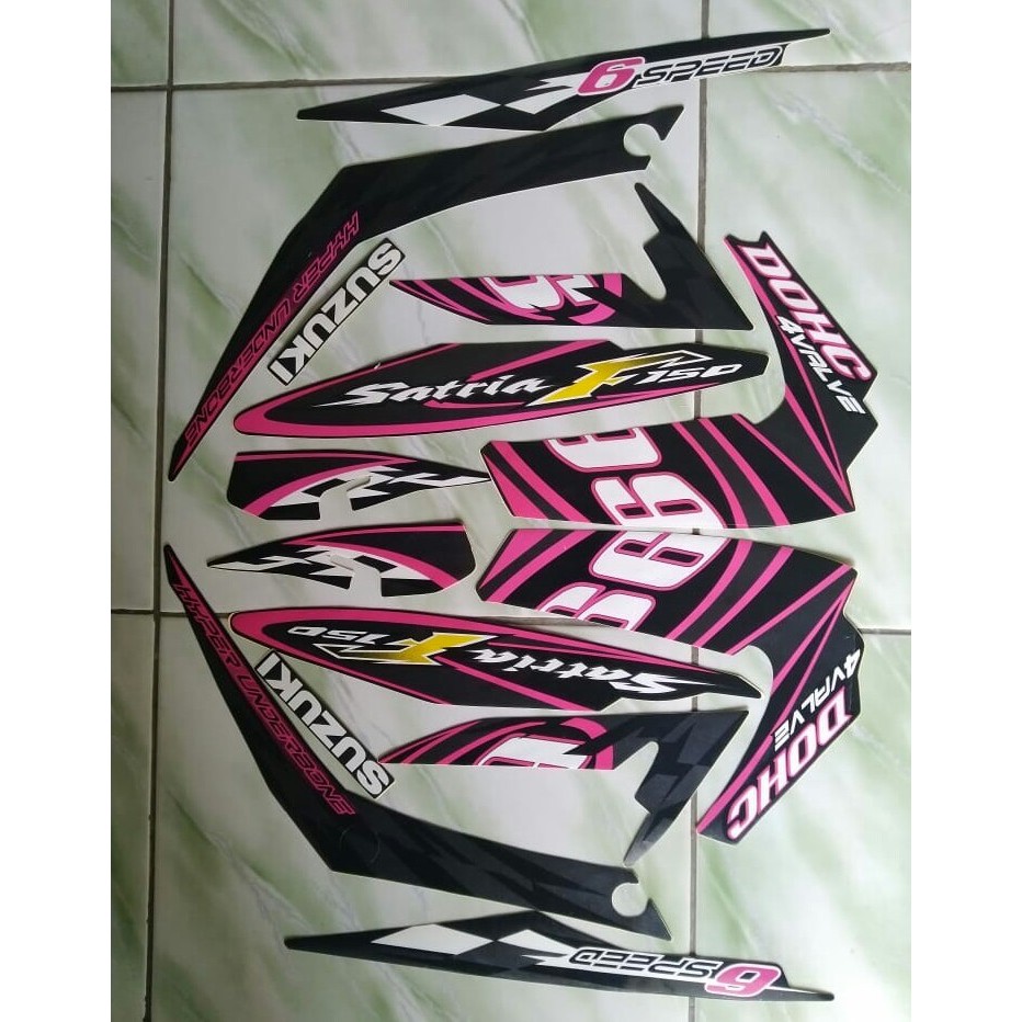 stiker striping suzuki satria fu 2012 barong | Shopee Indonesia