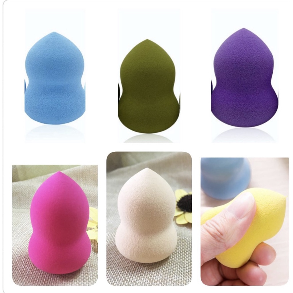 Jual SPONS BEAUTY BLENDER XS70 ROUNDED/SPONGE BEDAK MAKE UP SPON ...