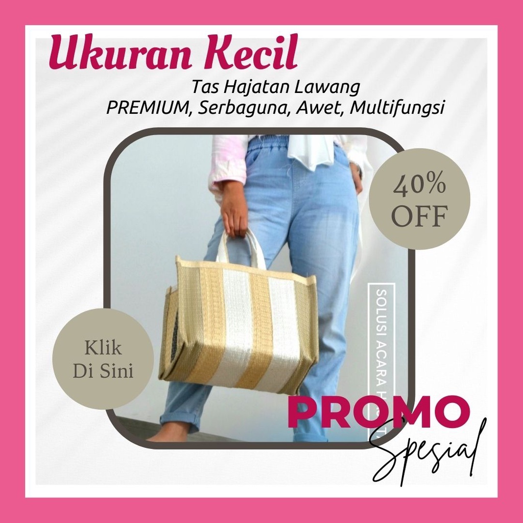 Jual SPESIAL PROMO, Tas Anyam, Tas Berkat Tahlil, Tas Belanja, Tas ...