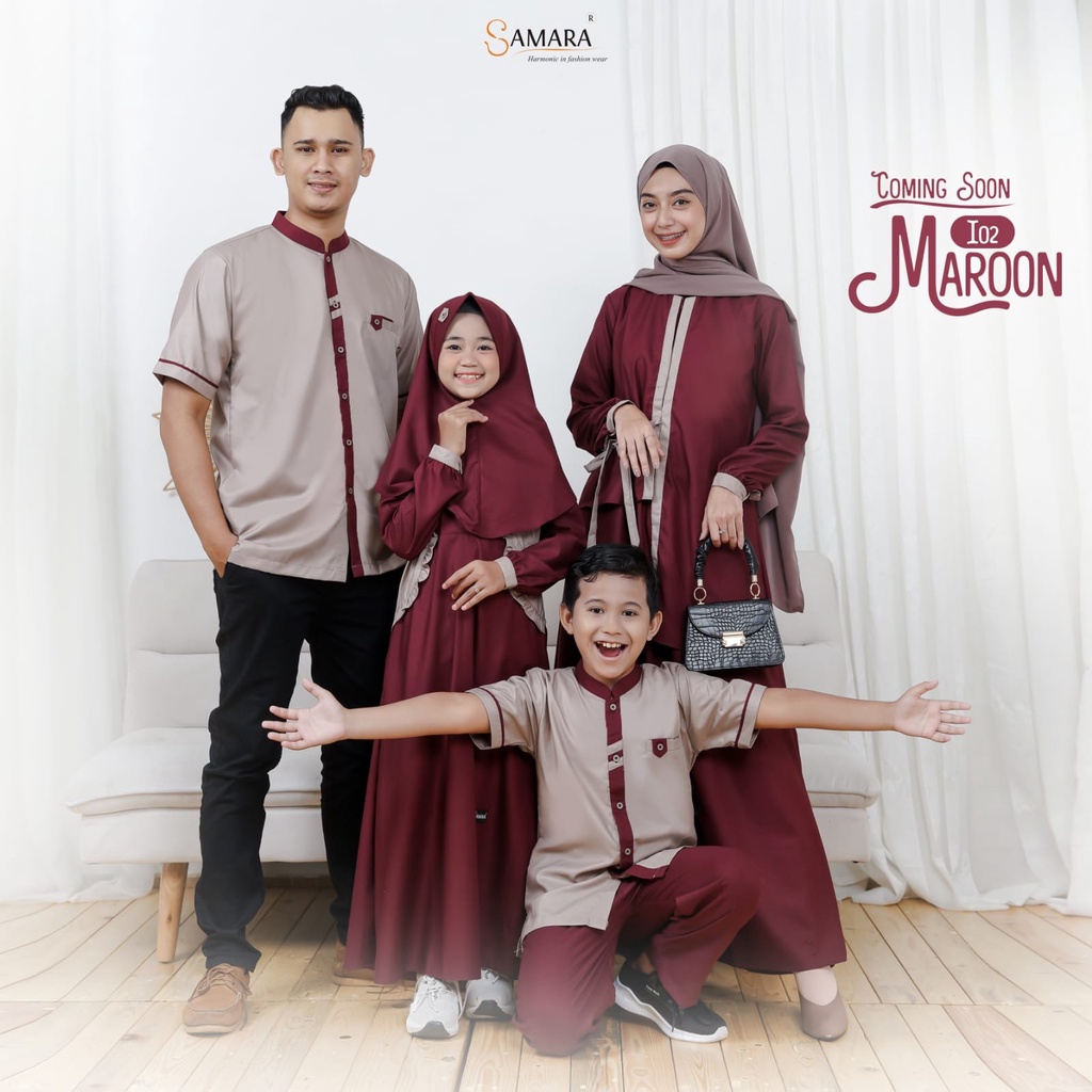 Produk BAJU COUPLE LEBARAN KELUARGA | Shopee Indonesia