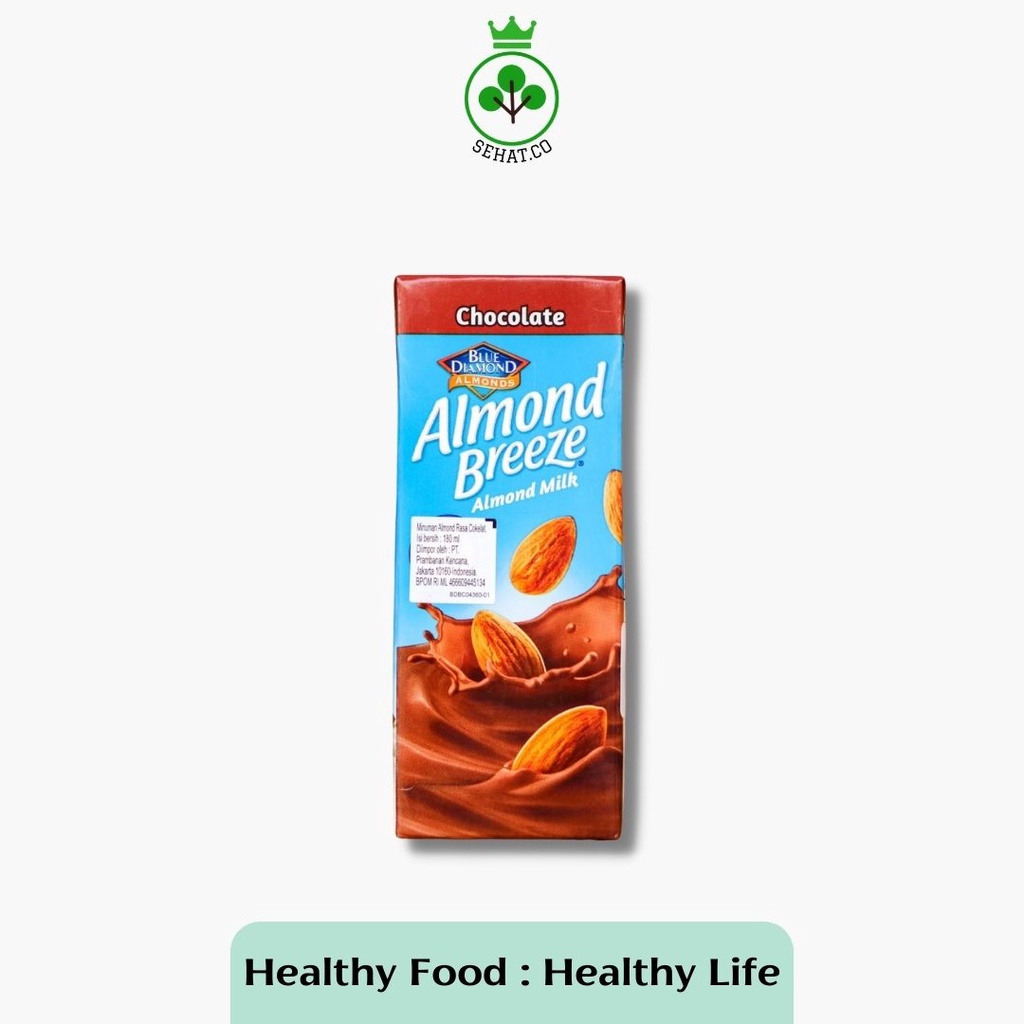 Jual Almond Breeze - Almond Milk Cokelat (180 ml) | Shopee Indonesia