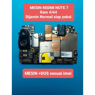 Jual MESIN REDMI NOTE 7 Ram 4/64 Dijamin Normal siap pakai | Shopee ...