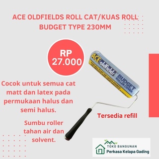 Jual Kuas Roll Ace Oldfields Budget 230mm / Refill Juga Tersedia ...