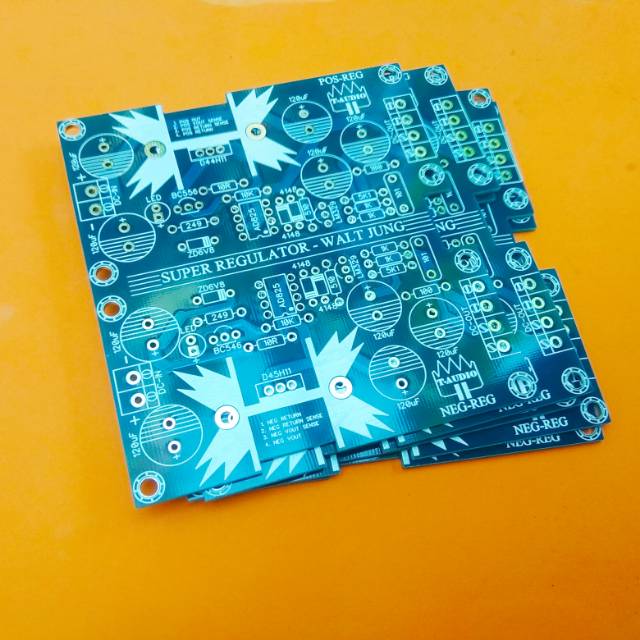 Jual T-AUDIO PCB WALT JUNG SUPER REGULATOR -+15V FOR PREAMP & BUFFER ...