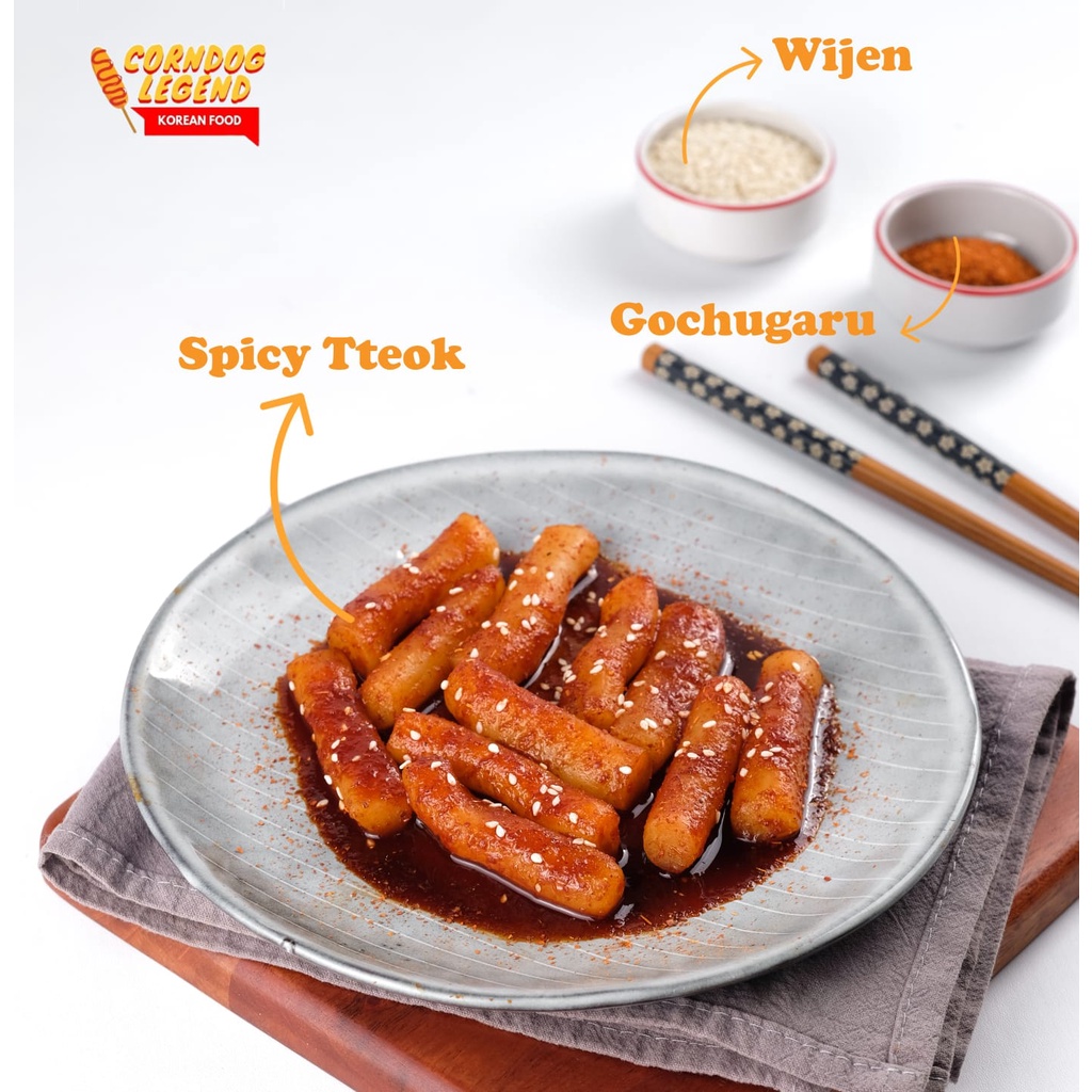 Jual (PAKET MUKBANG) Tteokbokki Original by corndog legend (WAJIB BACA ...