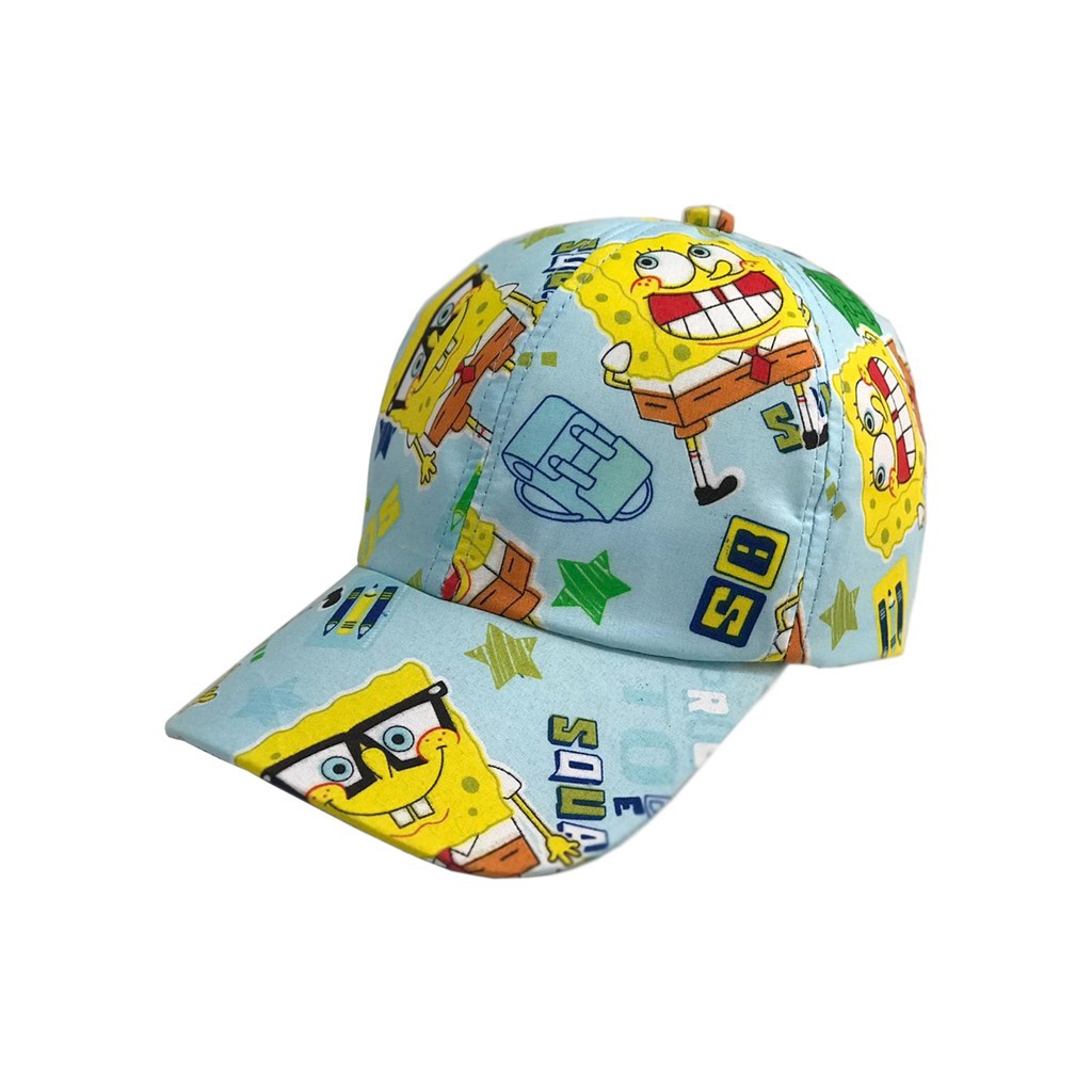 Jual Topi Anak Laki-laki Perempuan 2-8 Tahun Spongebob / Topi Anak Lucu ...
