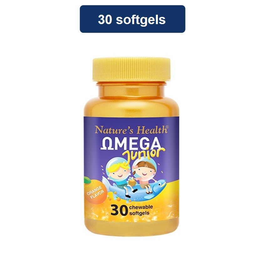 Jual Nature's Health Omega Junior 30 softgels | Shopee Indonesia