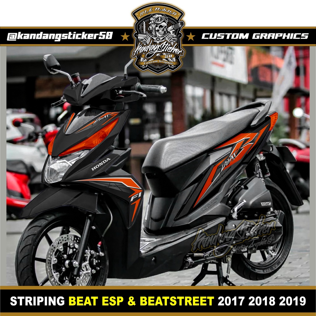 Jual Striping BEat ESP BEATSTREET 2017 2018 2019 B-Racer Part 1 Vietnam ...