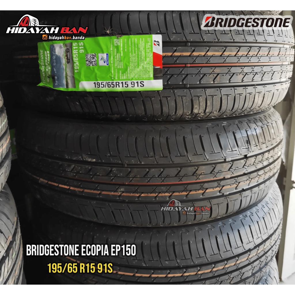 Jual Ban Mobil Bridgestone Ecopia EP150 195/65 R15 91S | Shopee Indonesia