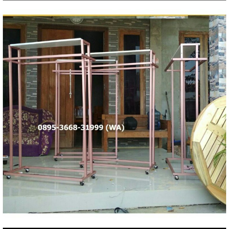 Jual Rak Gantungan Baju Besi | Shopee Indonesia