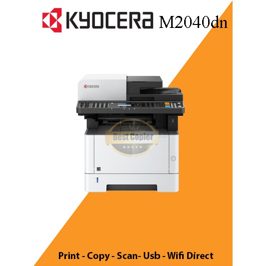Mesin printer kyocera M 2040 DN fotocopy | Shopee Indonesia