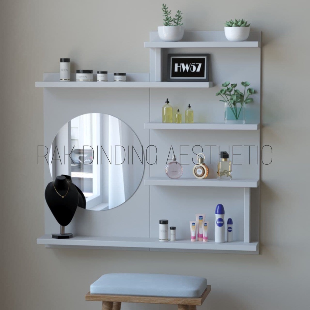 Rak Makeup Dinding | Saubhaya Makeup