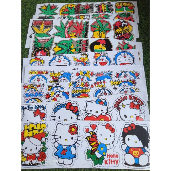 Jual Sticker Isi 4 pcs untuk ditempel di motor Dan sebagainya | Shopee ...