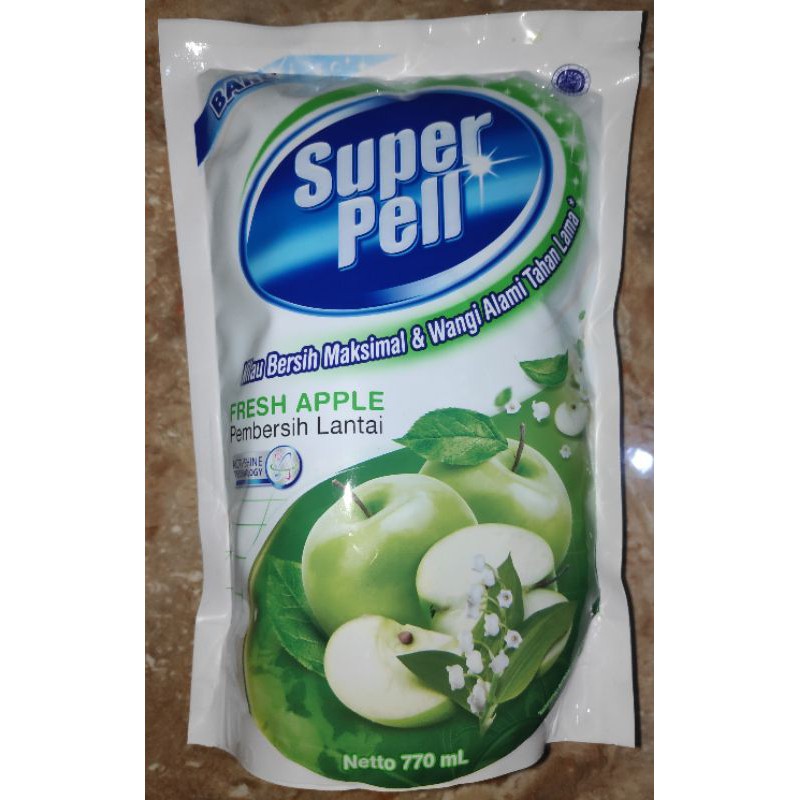 Jual Super pell pembersih lantai 1.6L/770mL | Shopee Indonesia