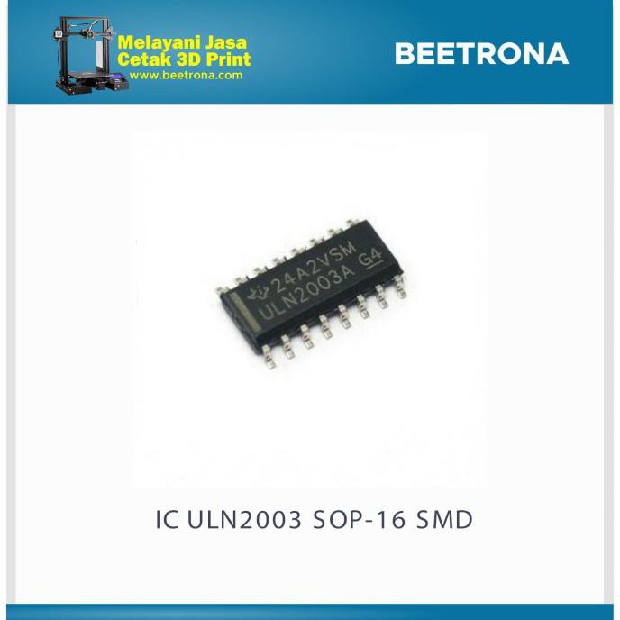 Jual IC ULN2003A ULN2003 SOP-16 7 TRANSISTOR DARLINGTON ARRAY 0.5A 50V ... Jual IC ULN2003A ULN2003 SOP-16 7 TRANSISTOR DARLINGTON ARRAY 0.5A 50V ...