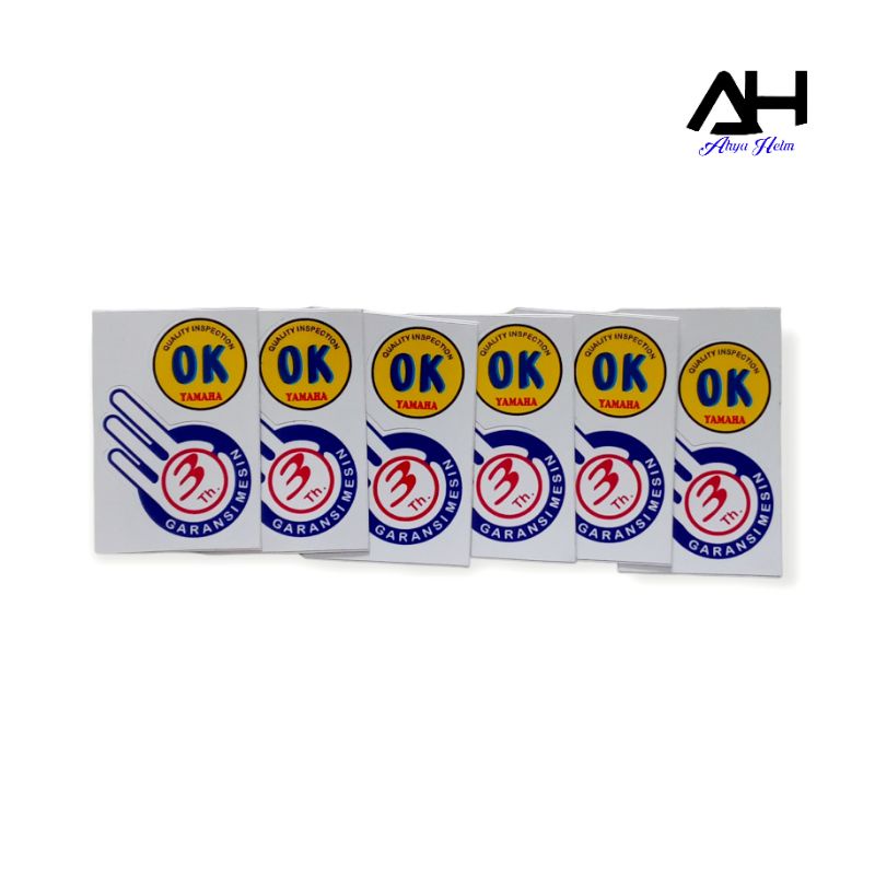 Jual Sticker OK dan garansi 3 tahun printing | Shopee Indonesia