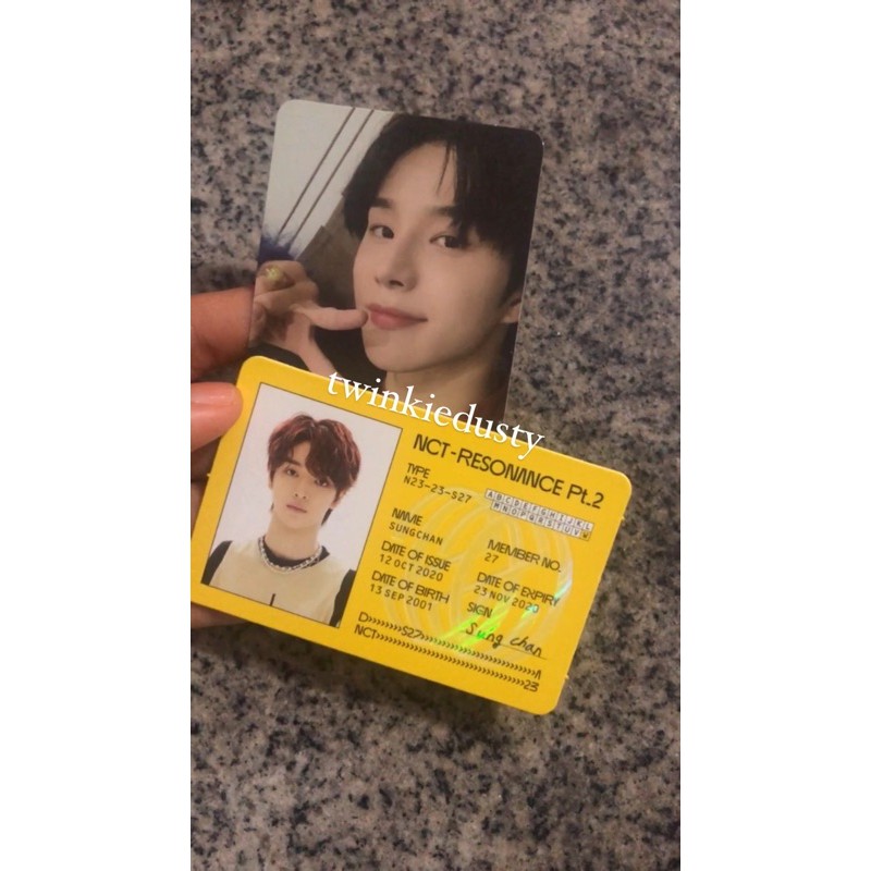 Jual Photocard & ID Card Official NCT 2020 Departure Version | Shopee ...