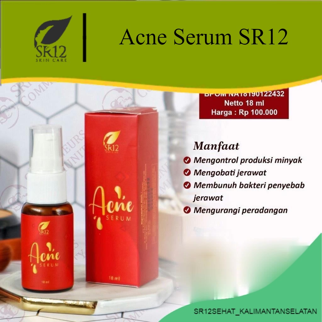 Jual Acne serum sr12 | Shopee Indonesia