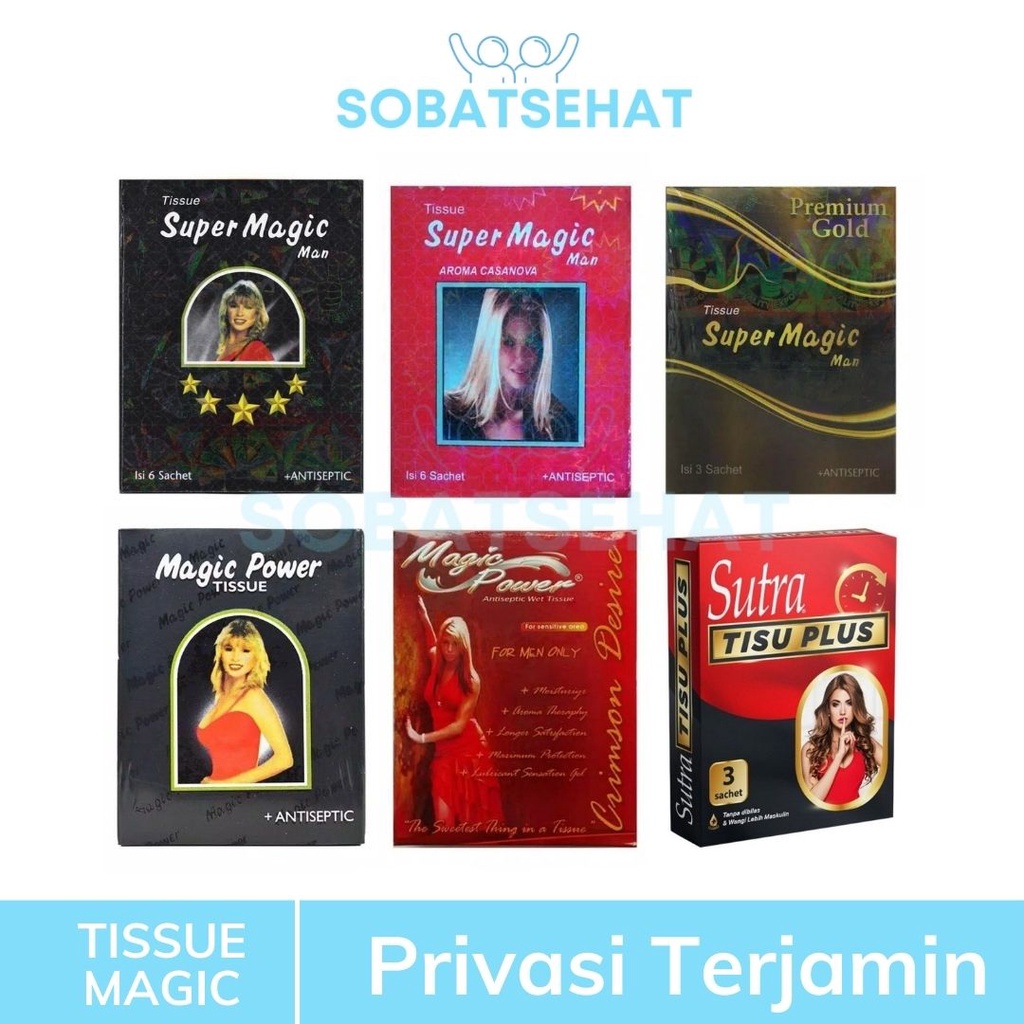 Jual Tissue Magic Power | Super Magic | Sutra Tisu Plus | Shopee Indonesia