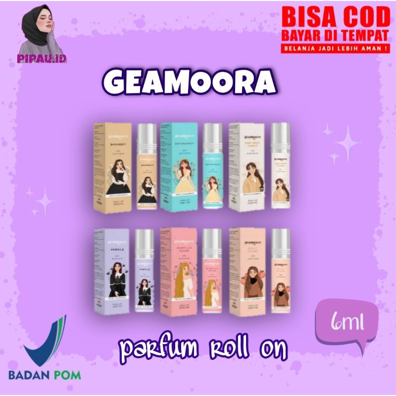 Jual (BPOM) Parfum Geamoore / Perfume Geamoore Ukuran 6ml Indonesia ...