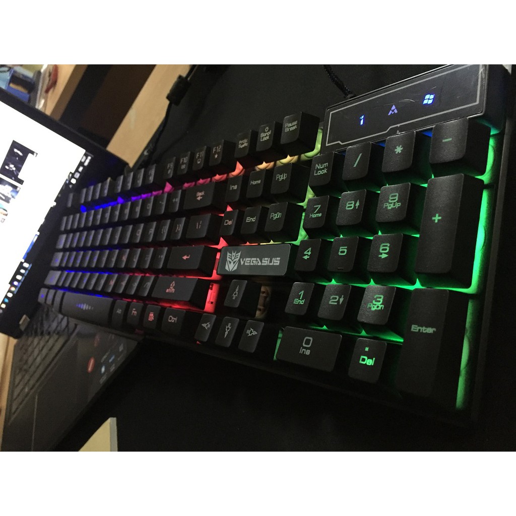 Jual REXUS K9 VEGASUS KEYBOARD GAMING | Shopee Indonesia