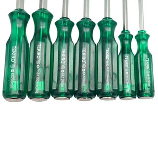 Jual Obeng +- Set 7 Pcs Tekiro Lengkap - Obeng Plus Minus Crystal Hijau ...