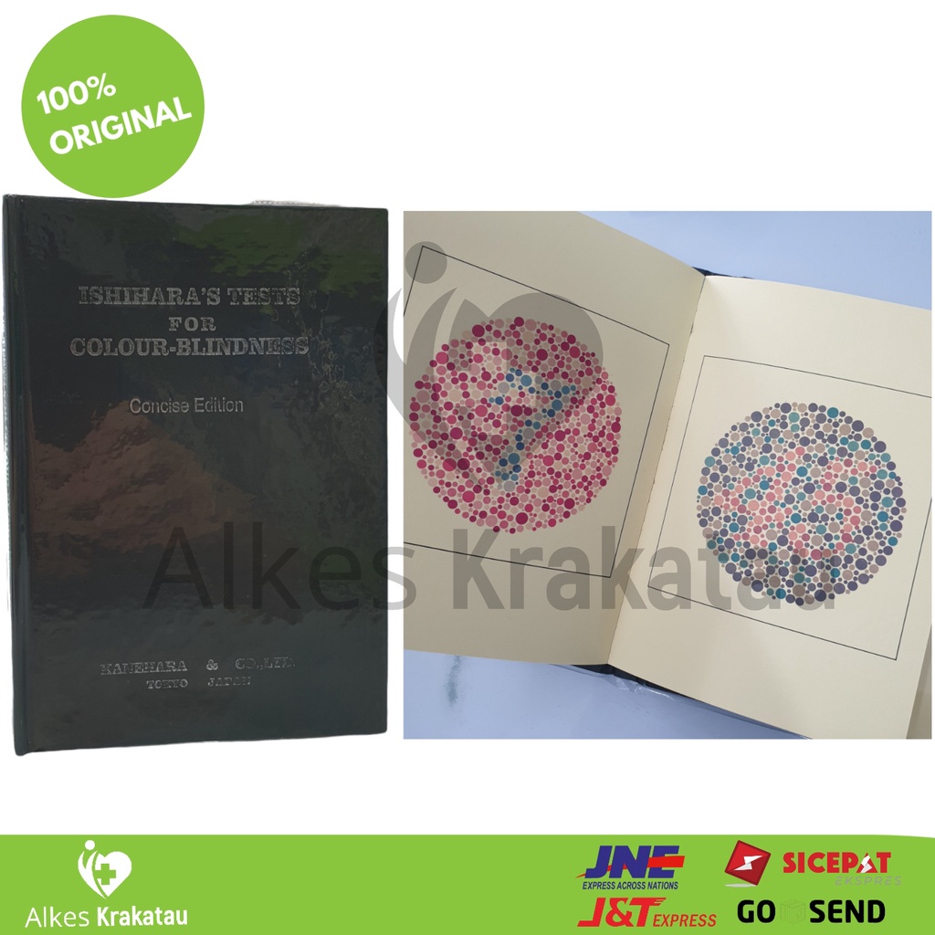 Jual Buku tes buta warna/ buku ishara test | Shopee Indonesia