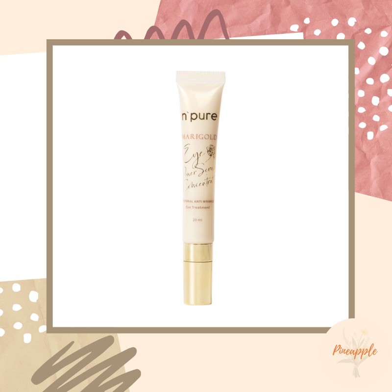 NPURE Eye Power Serum Concentrate Marigold Series (Anti Aging Series ...