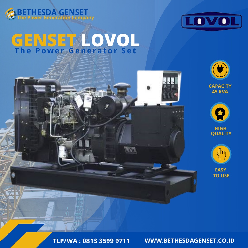 Jual Jual Genset 45 Kva Lovol Murah Supplier Genset Surabaya | Shopee Indonesia