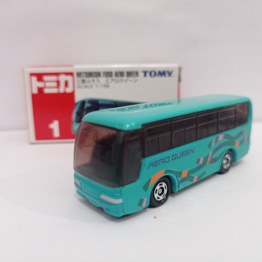 Jual Tomica No 1 Mitsubishi Fuso Aero Queen bus diecast bis tomy biru murah | Shopee Indonesia