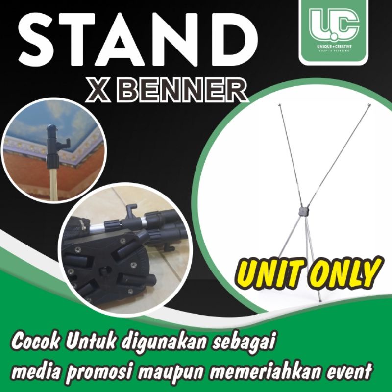 Jual Stand / Standing / Penyangga X Banner / Spanduk (Belum Termasuk ...