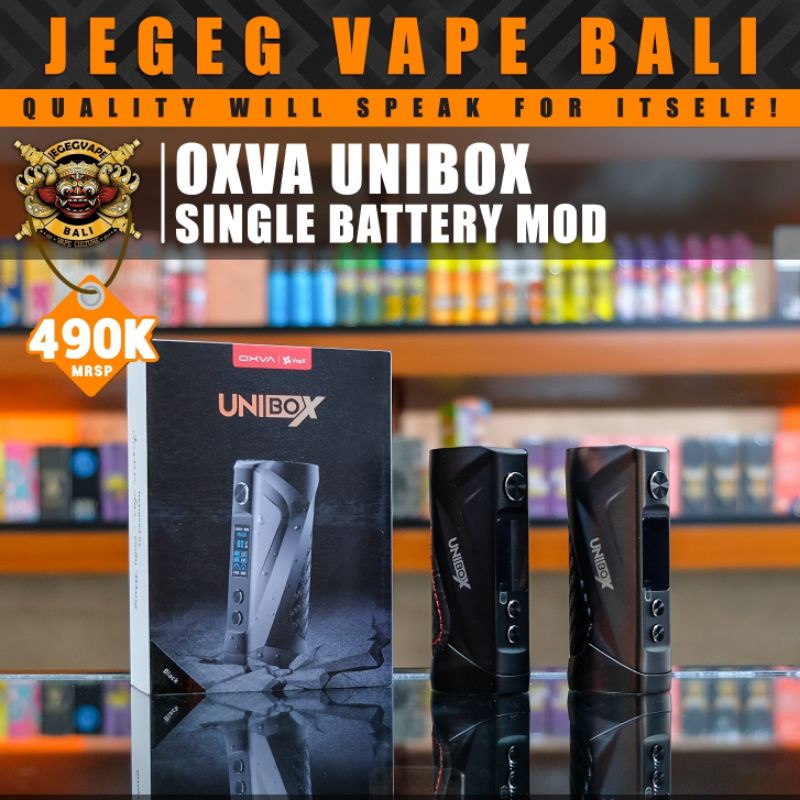 Jual Oxva Unibox Single Battery Mod Only Authentic Indonesia|Shopee Indonesia