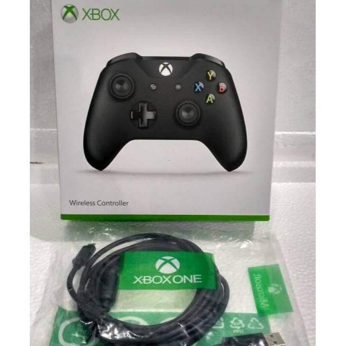 Jual Stik Stick XBOX One S Wireless Controller + Kabel USB ORIGINAL ...