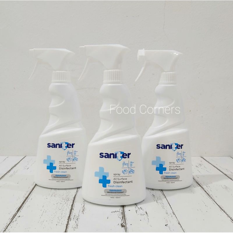 Jual Saniter ALL SURFACE Disinfectant Spray 450 ml | Shopee Indonesia