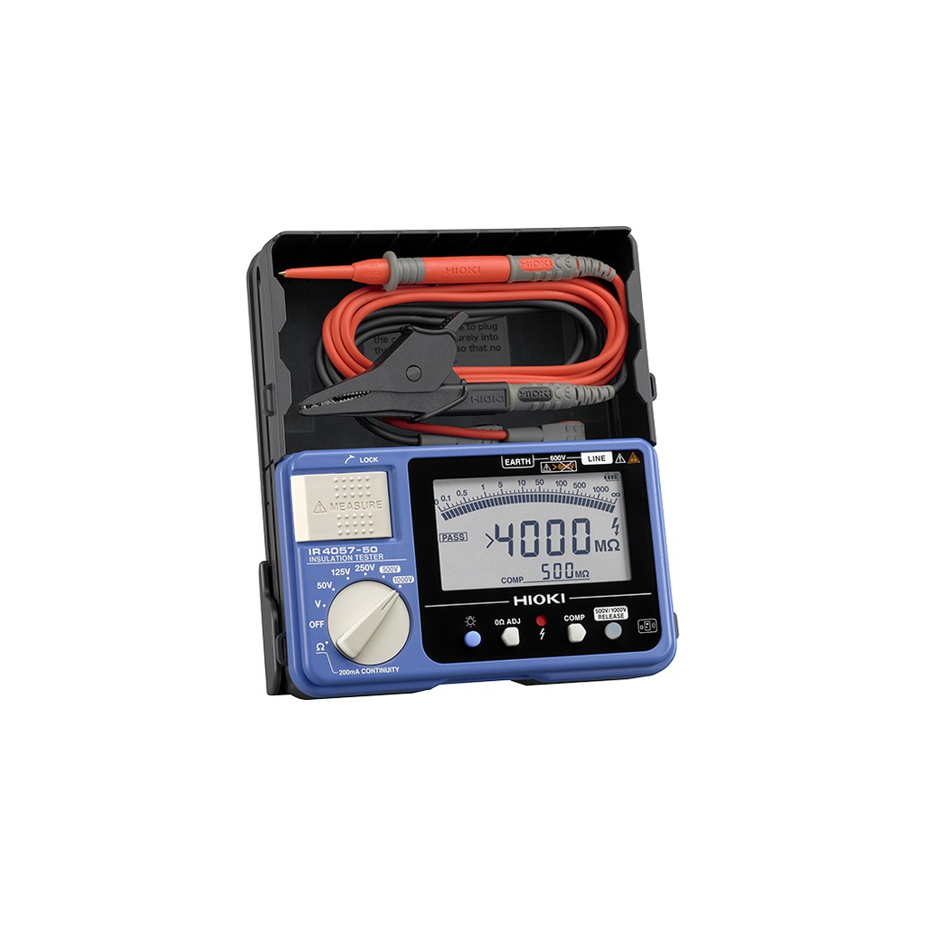 Jual HIOKI IR4057-50/HIOKI Insulation Tester 1 kV + Continuity | Shopee ...
