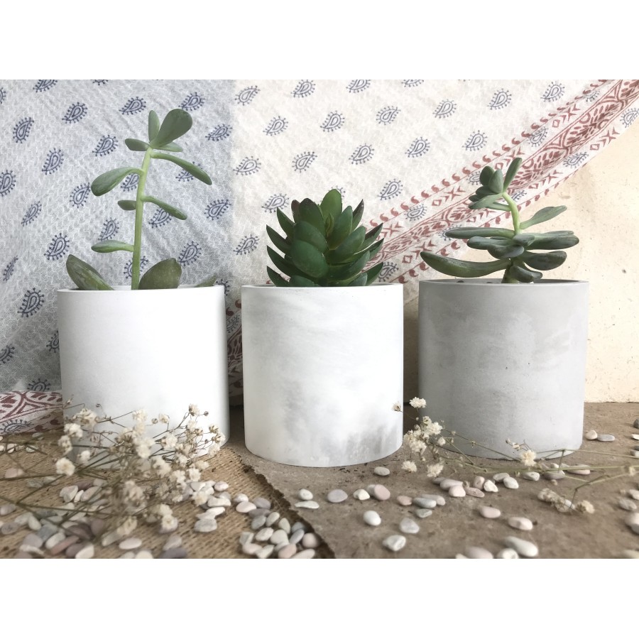 Jual Pot Mini - Pot Kaktus sukulen - Pot Tempat Lilin - Pot Semen ...