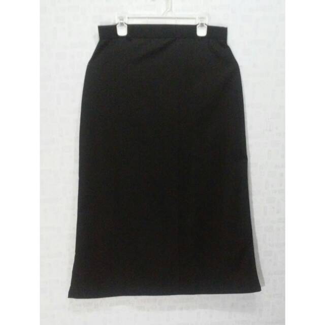 Jual Rok A hitam katun, seragam kerja , kantor, pabrik, sinoman , ospek ...