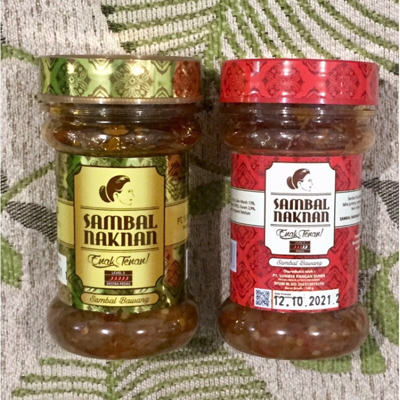 Jual Sambal Bawang NAKNAN Sambel Kemasan BOTOL | Shopee Indonesia