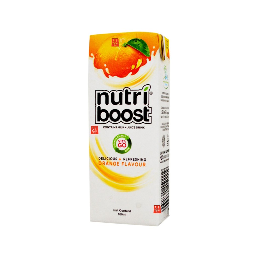 Jual Nutriboost Orange Drink Milk Minuman Kemasan Kotak Rasa Jeruk ...