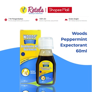 Jual Woods Peppermint Expectorant 60ml - Obat Batuk Berdahak | Shopee ...