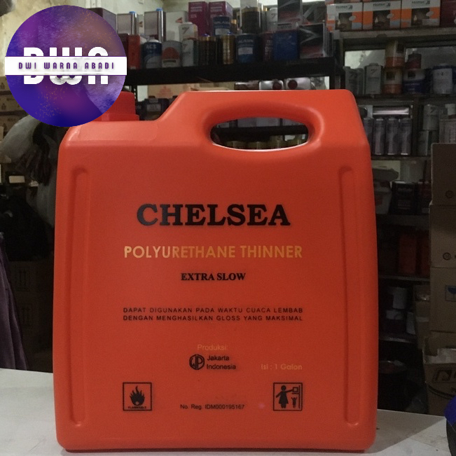 Jual THINNER PU CHELSEA EXTRA SLOW 1 GALON TINER THINER | Shopee Indonesia